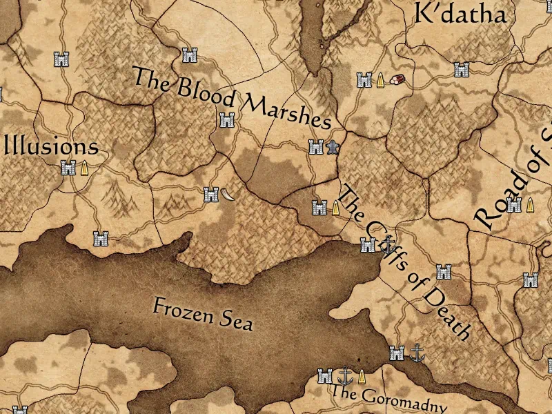 The Realm of Chaos - Total War: Warhammer III Map
